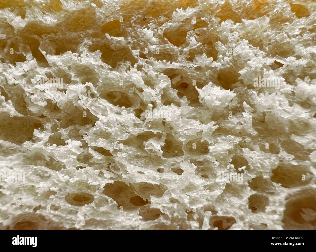 Abstract close-up of white bread background texture Stock Photo - Alamy