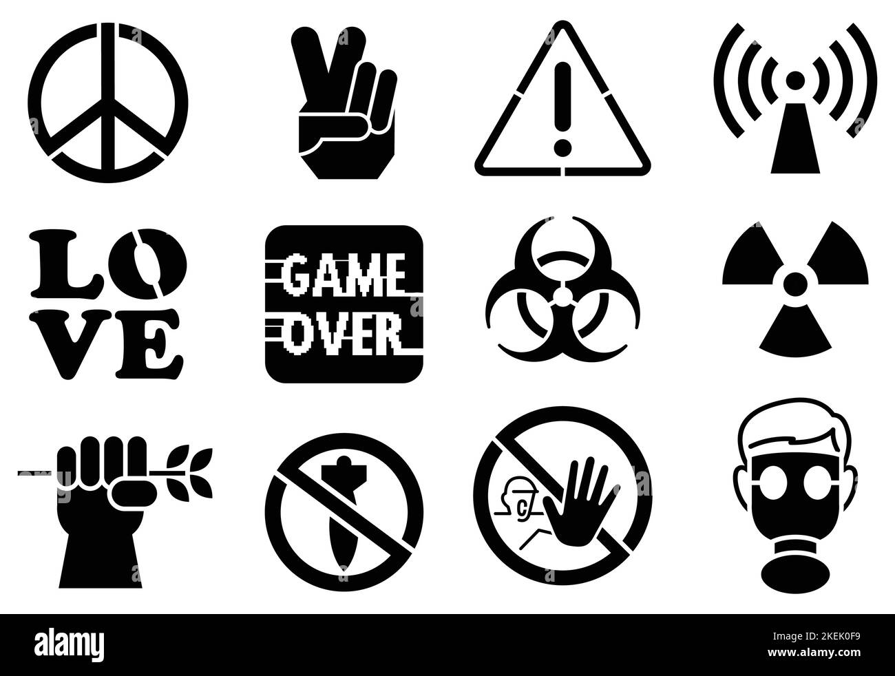 Positive symbol Cut Out Stock Images & Pictures - Alamy