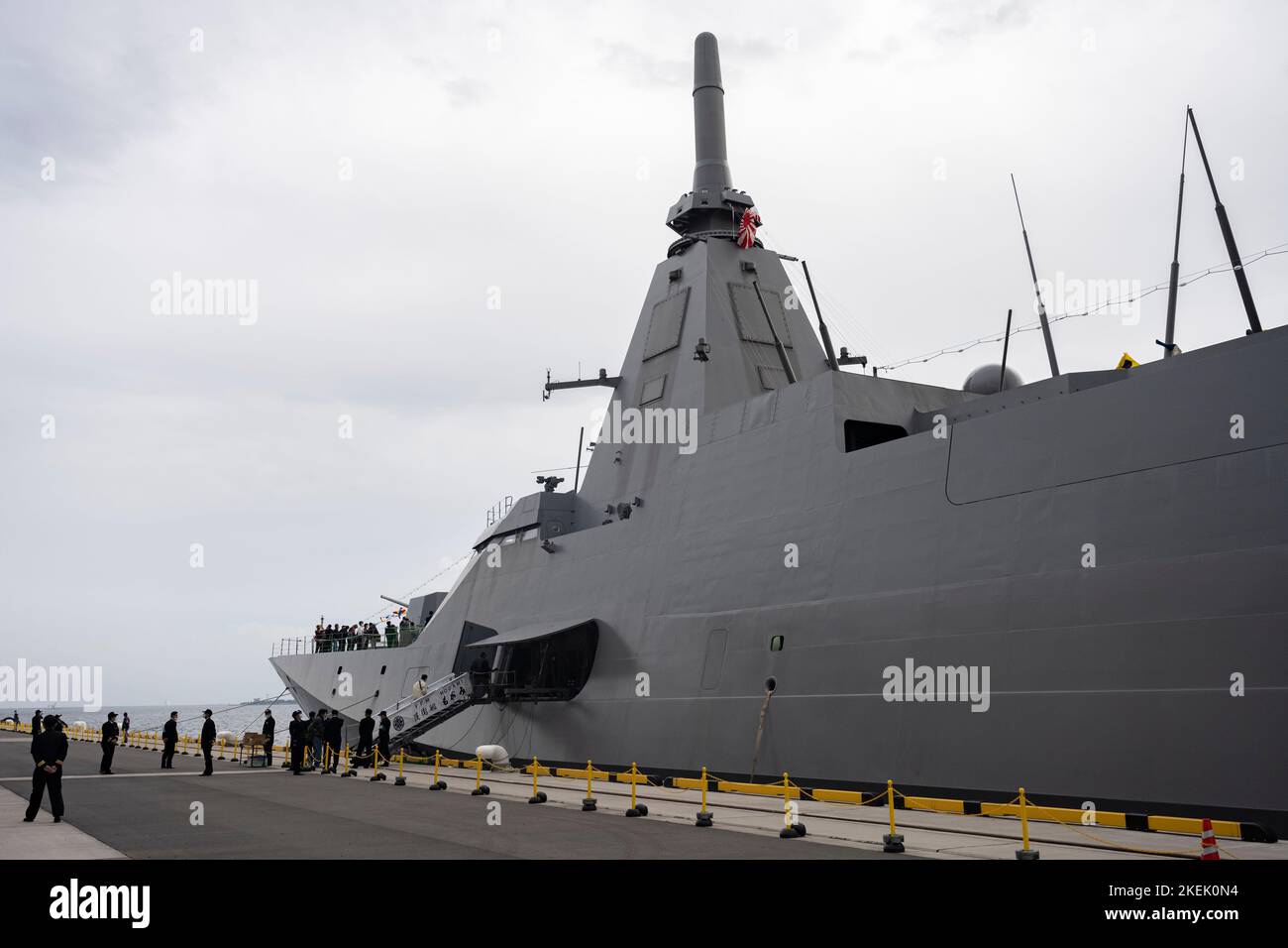 Tokyo, Japan. 13th Nov, 2022. The JS Mogami of the Japan Maritime Self ...
