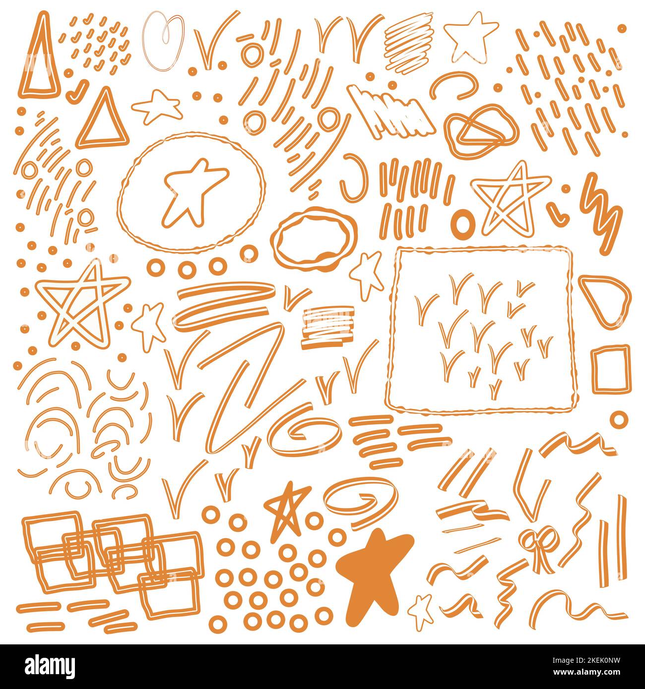 set of Fillers-placeholders for postcard design, background. Vector ...