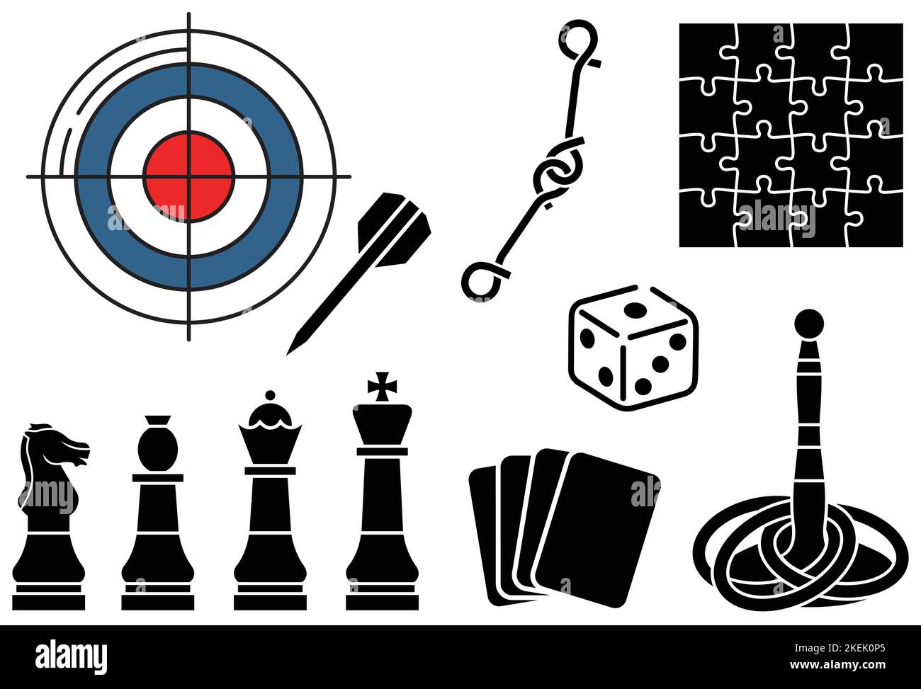 Darts vector game outline vector hi-res stock photography and images ...