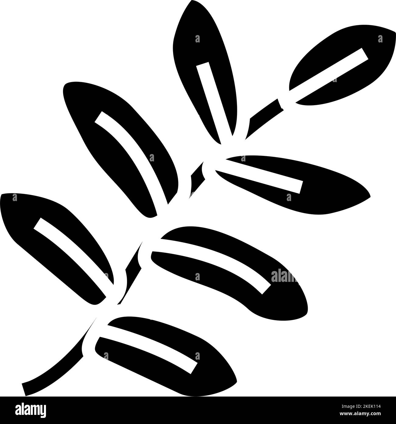 Royal fern leaf Stock Vector Images - Alamy