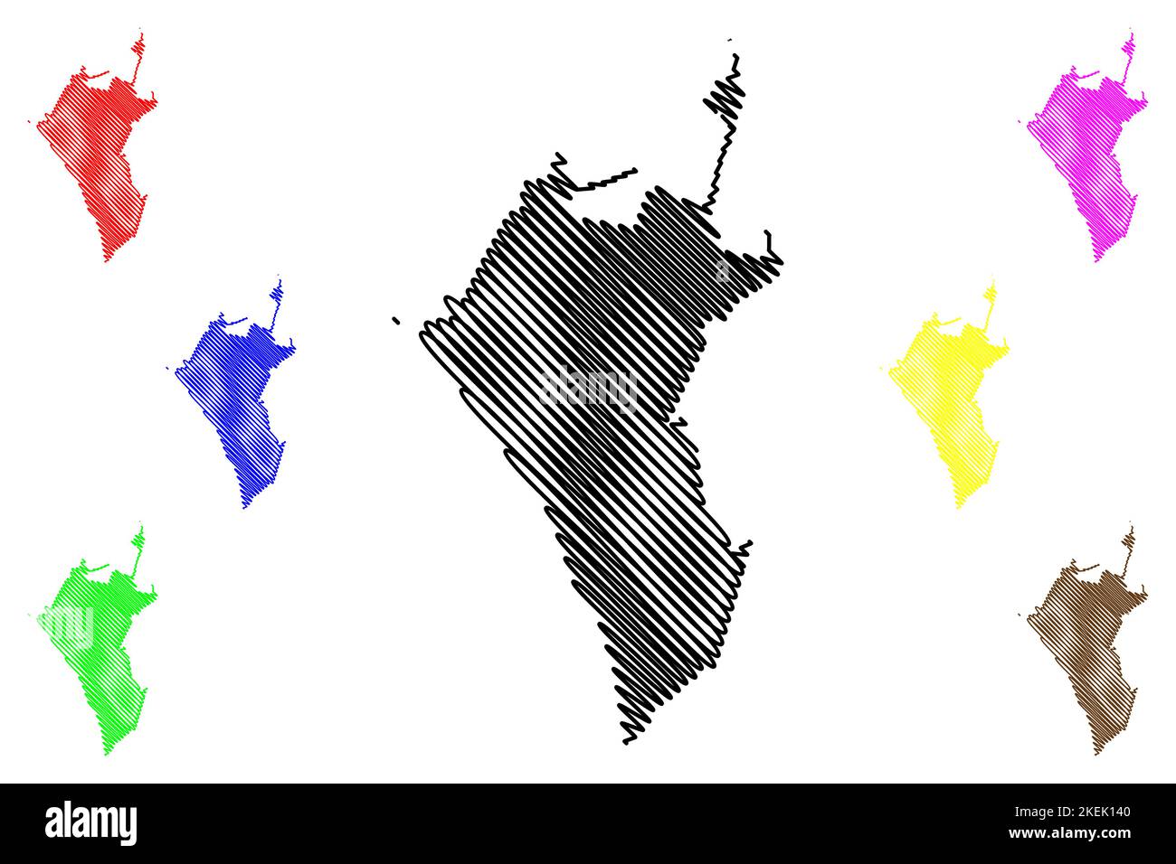 Takashima island (Japan, East Asia, Japanese archipelago) map vector ...