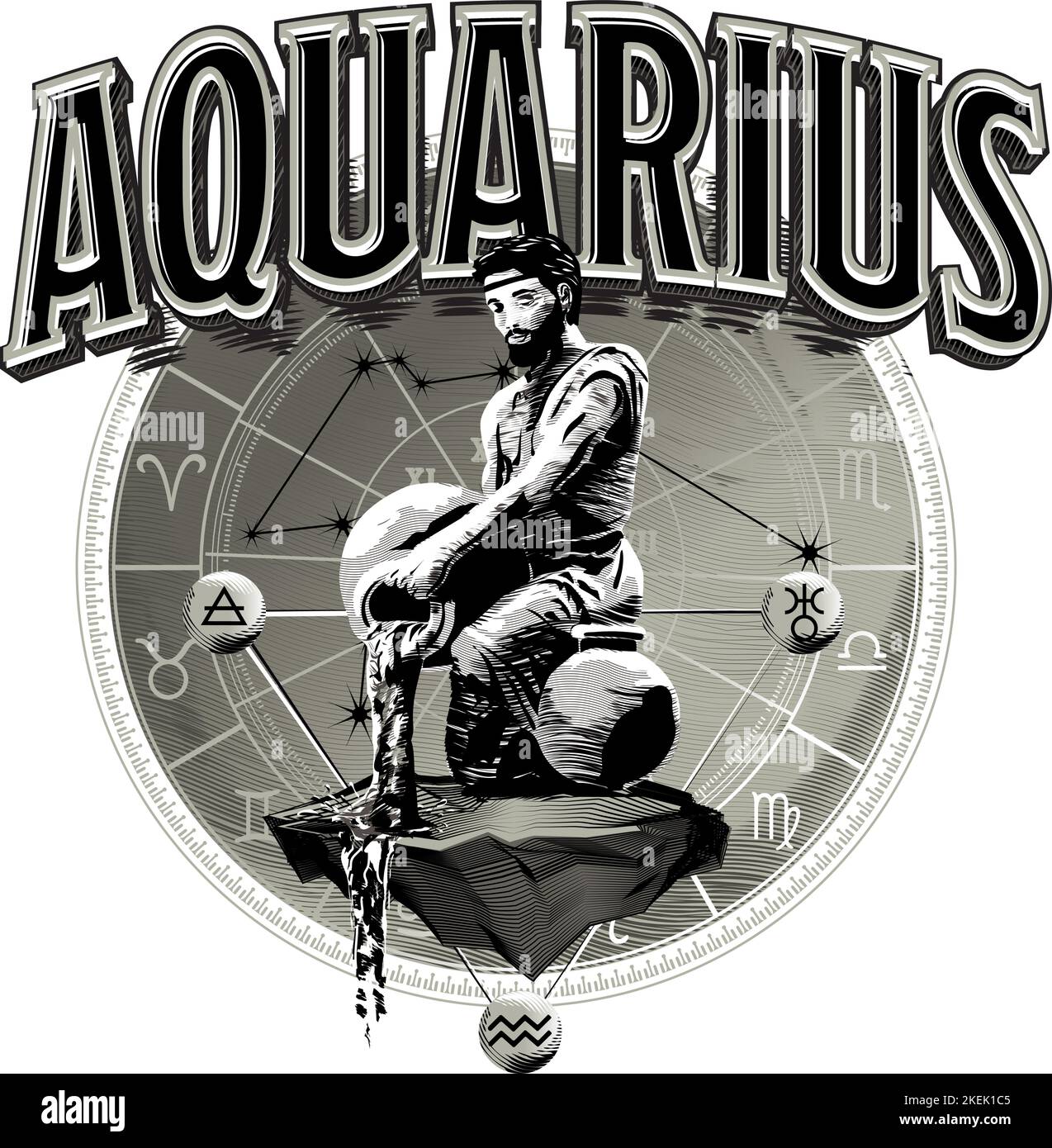 Zodiac sign sagittarius in astrology Stock Vector Images - Alamy