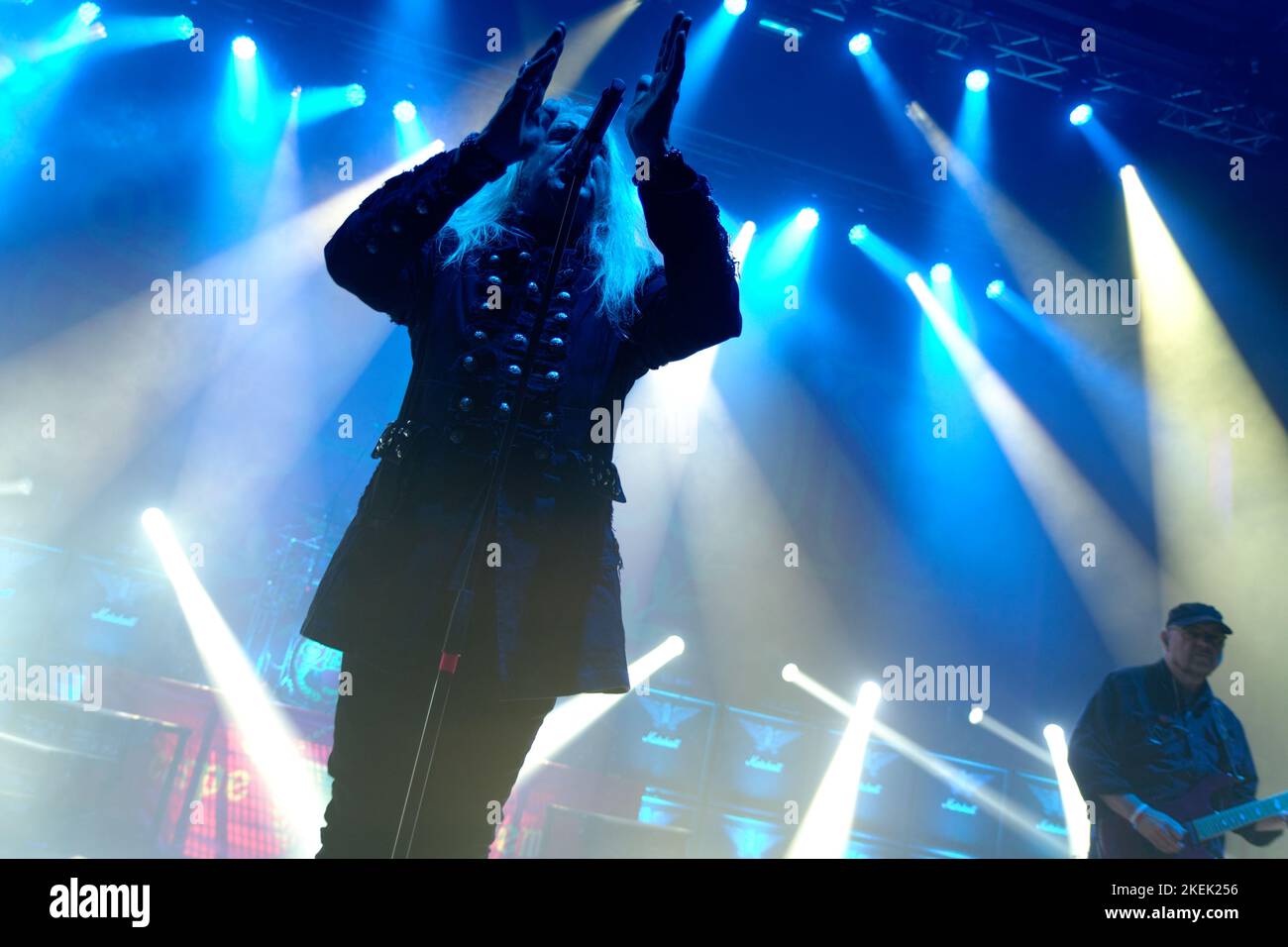 Saxon perform at O2 Guildhall on 12 November 2022 in Southampton ...