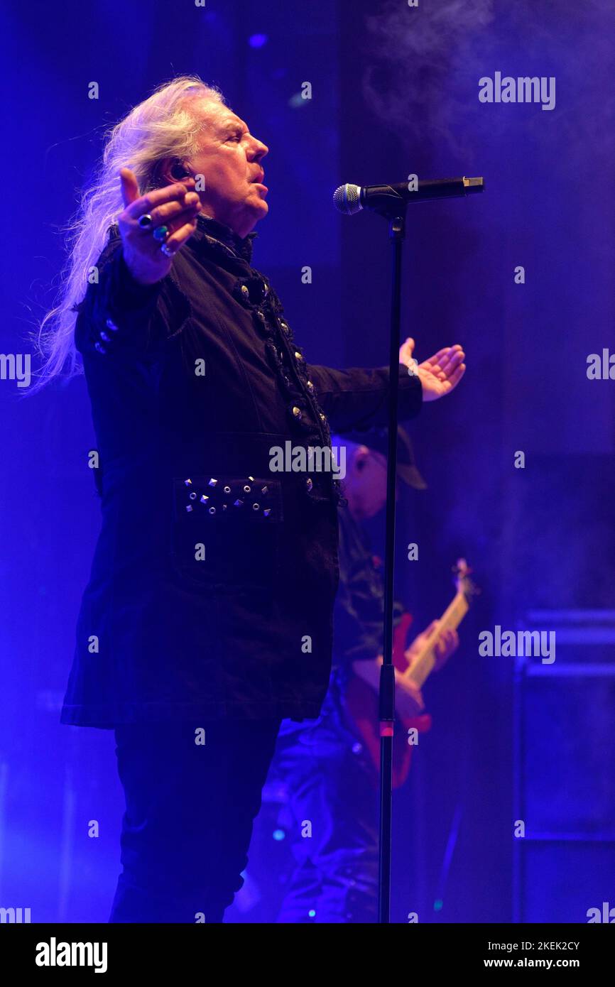 Saxon perform at O2 Guildhall on 12 November 2022 in Southampton ...
