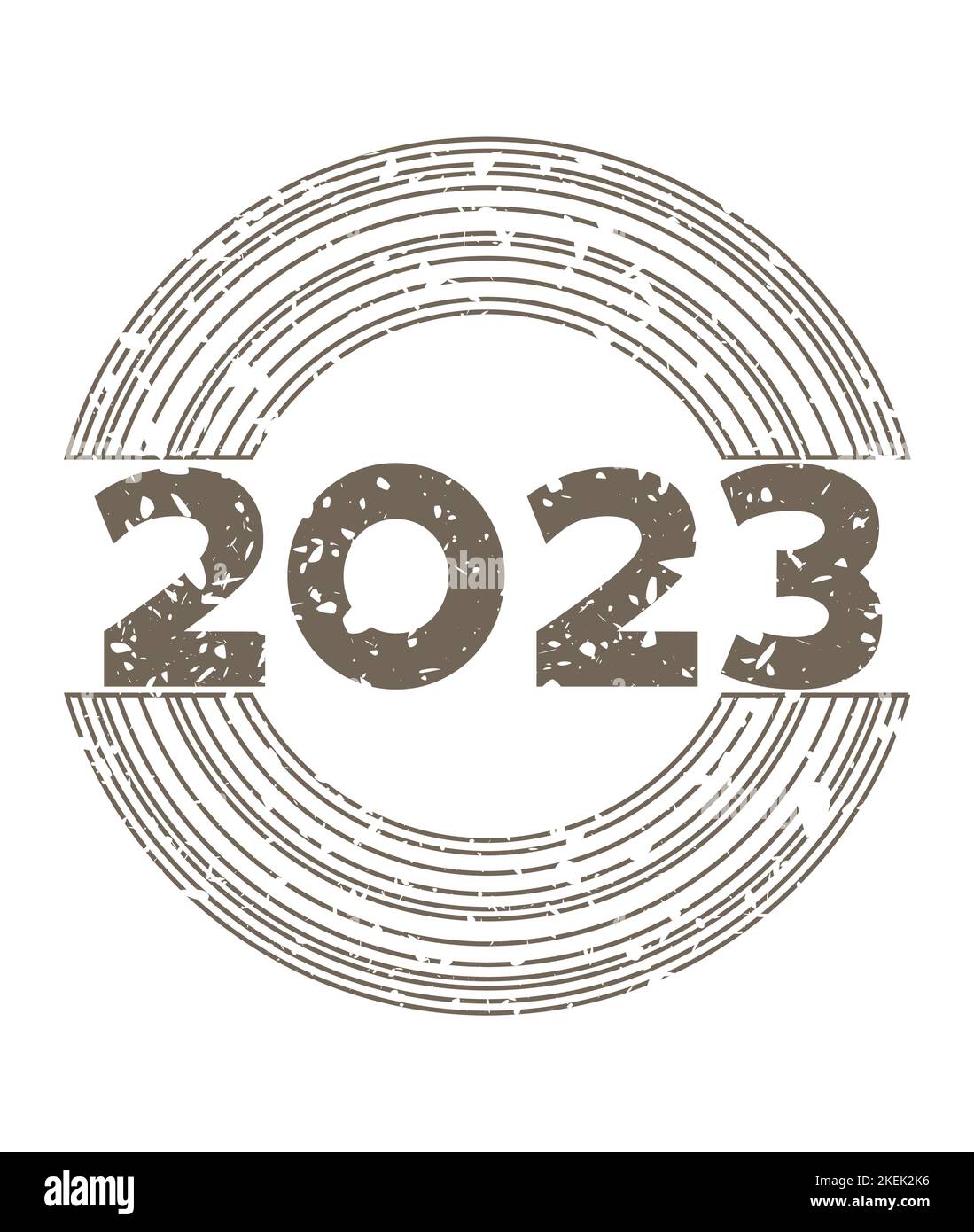 Simple vintage rubber stamp with number 2023 Stock Vector Image & Art ...
