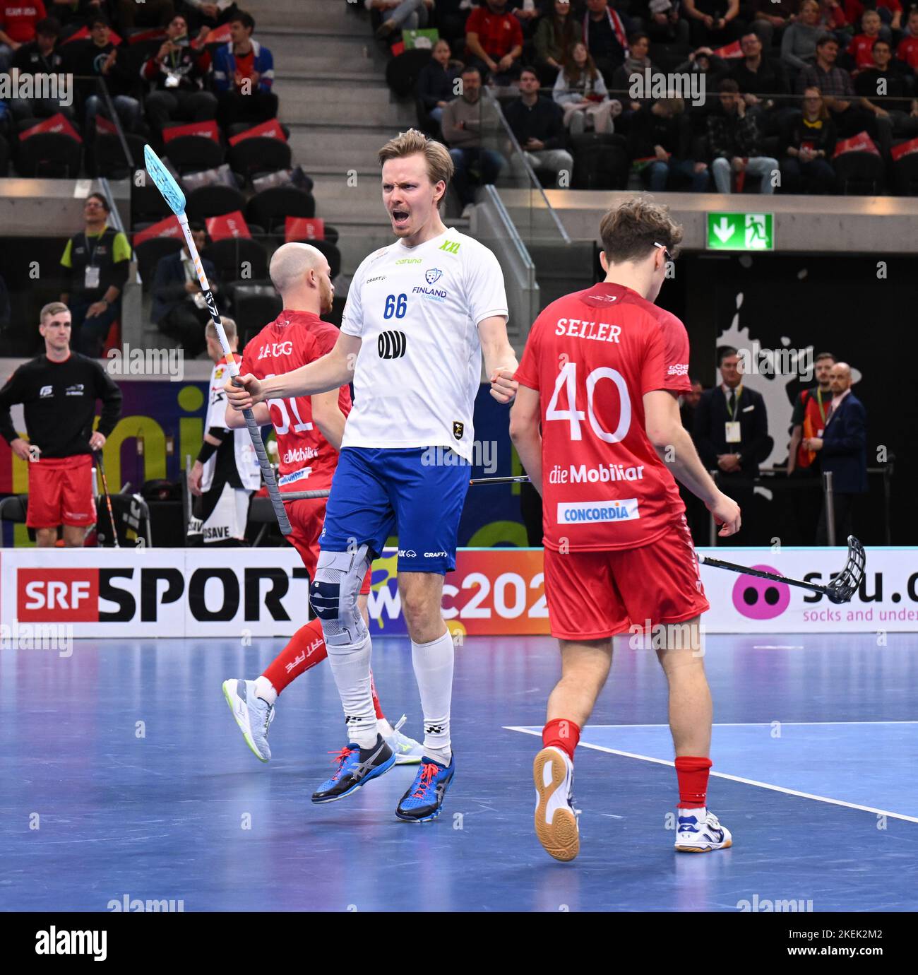 November 13, 2022, Zurich, Swiss Life Arena, Floorball World ...