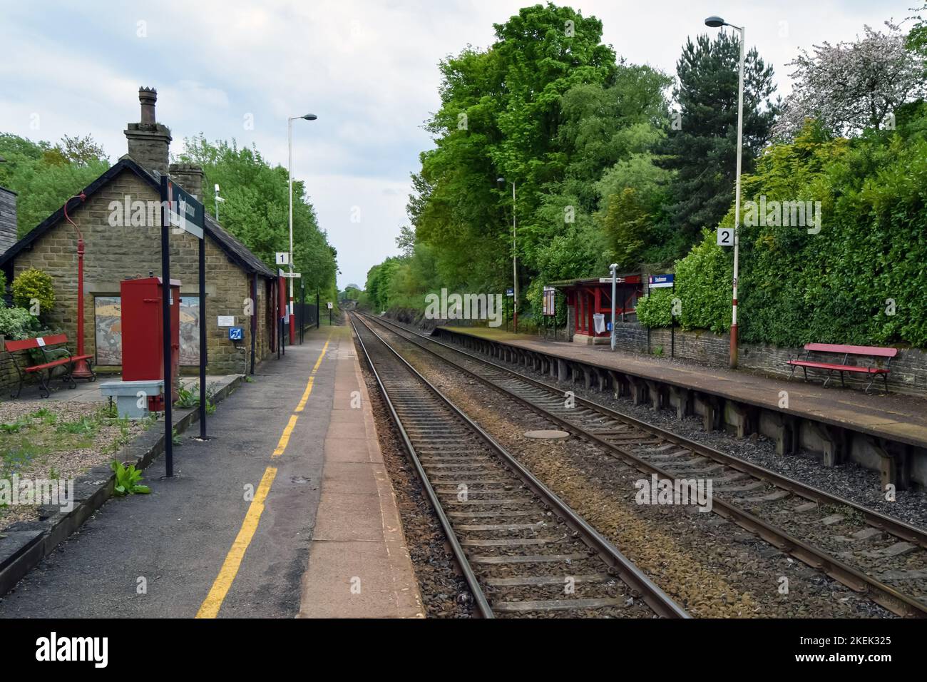 Holmfirth railway station hi-res stock photography and images - Alamy