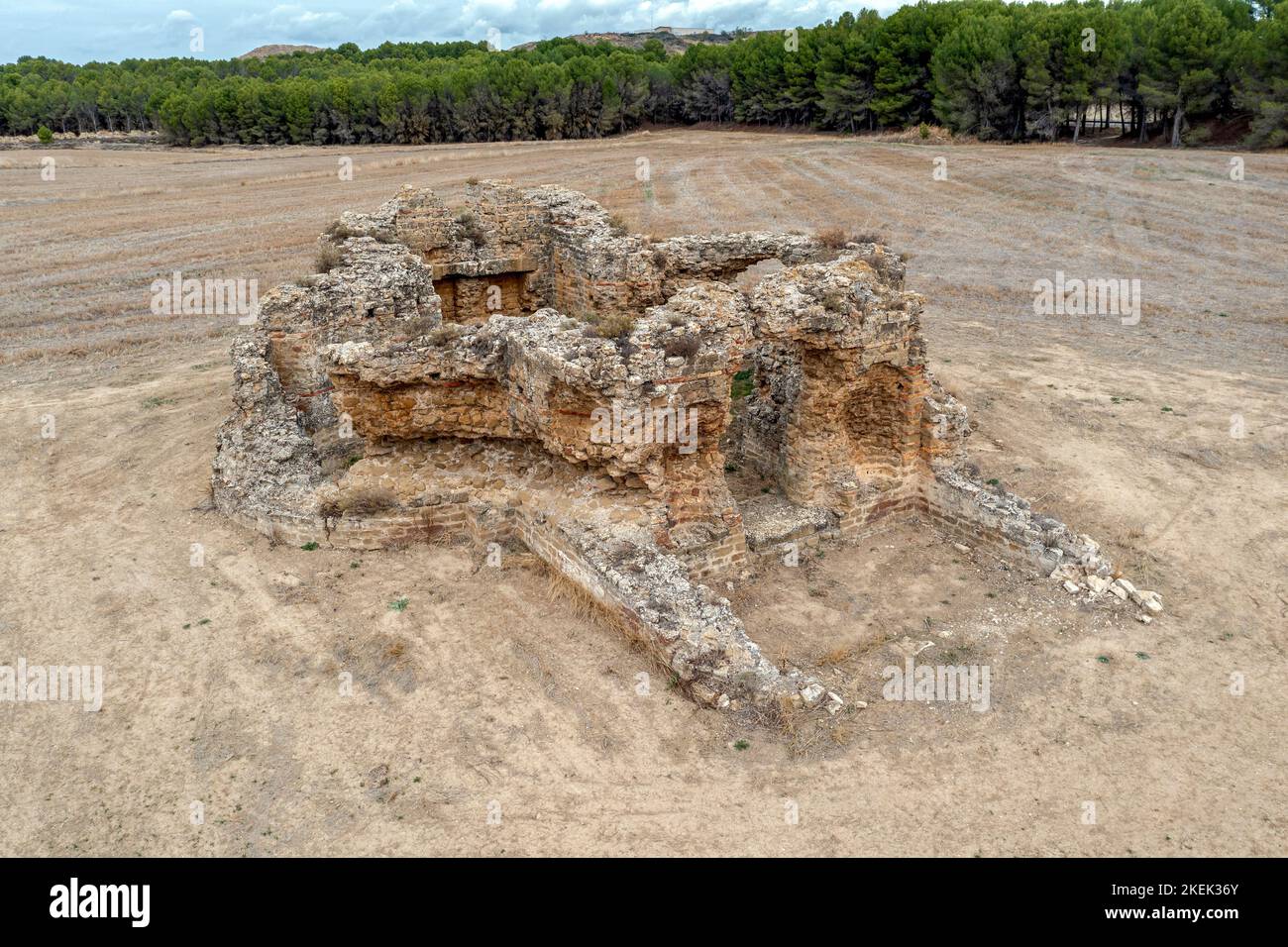 The mausoleum popularly called Synagogue in Sadaba, is a funerary ...