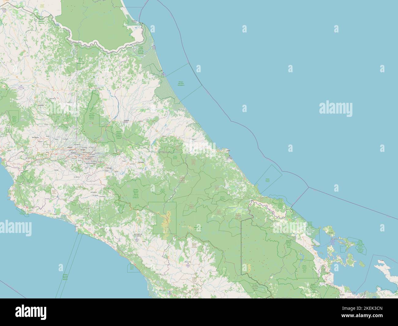 Map of limon hi-res stock photography and images - Alamy