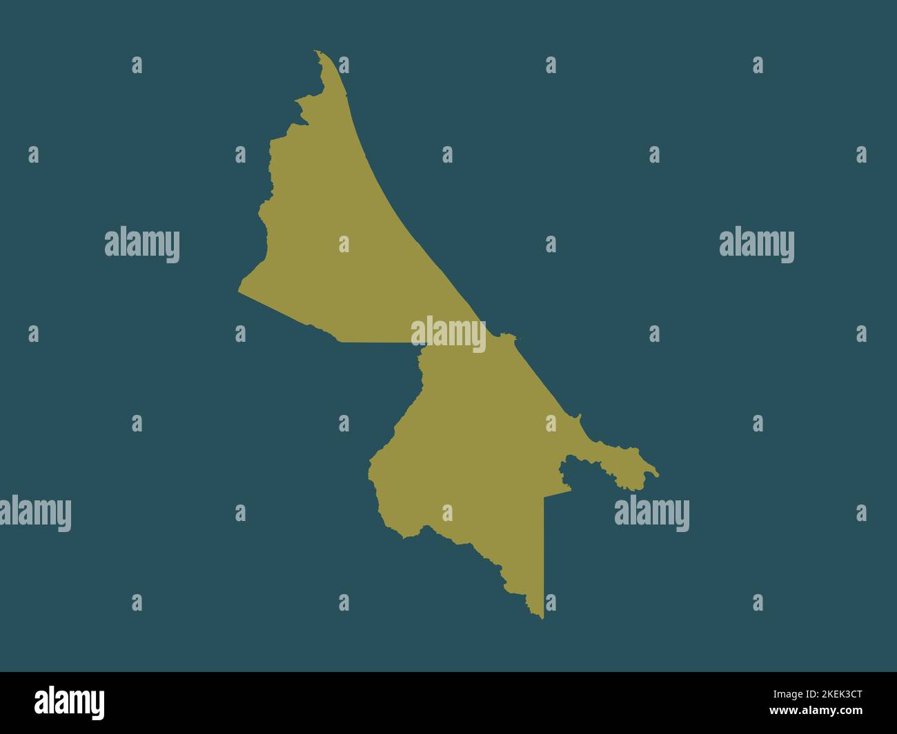 Limon province costa rica map hi-res stock photography and images - Alamy