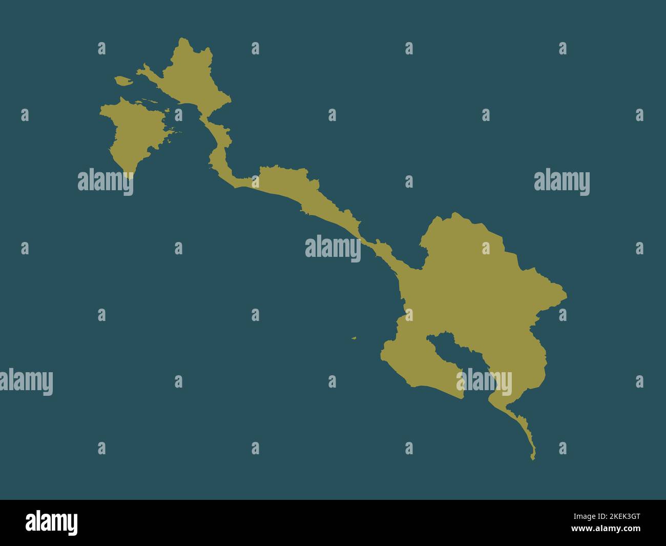 Puntarenas map hi-res stock photography and images - Alamy