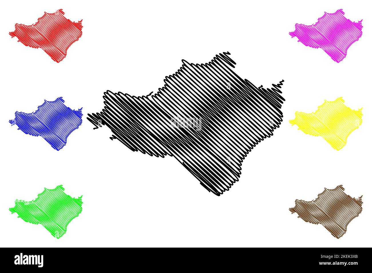 Teshima island (Japan, East Asia, Japanese archipelago) map vector ...