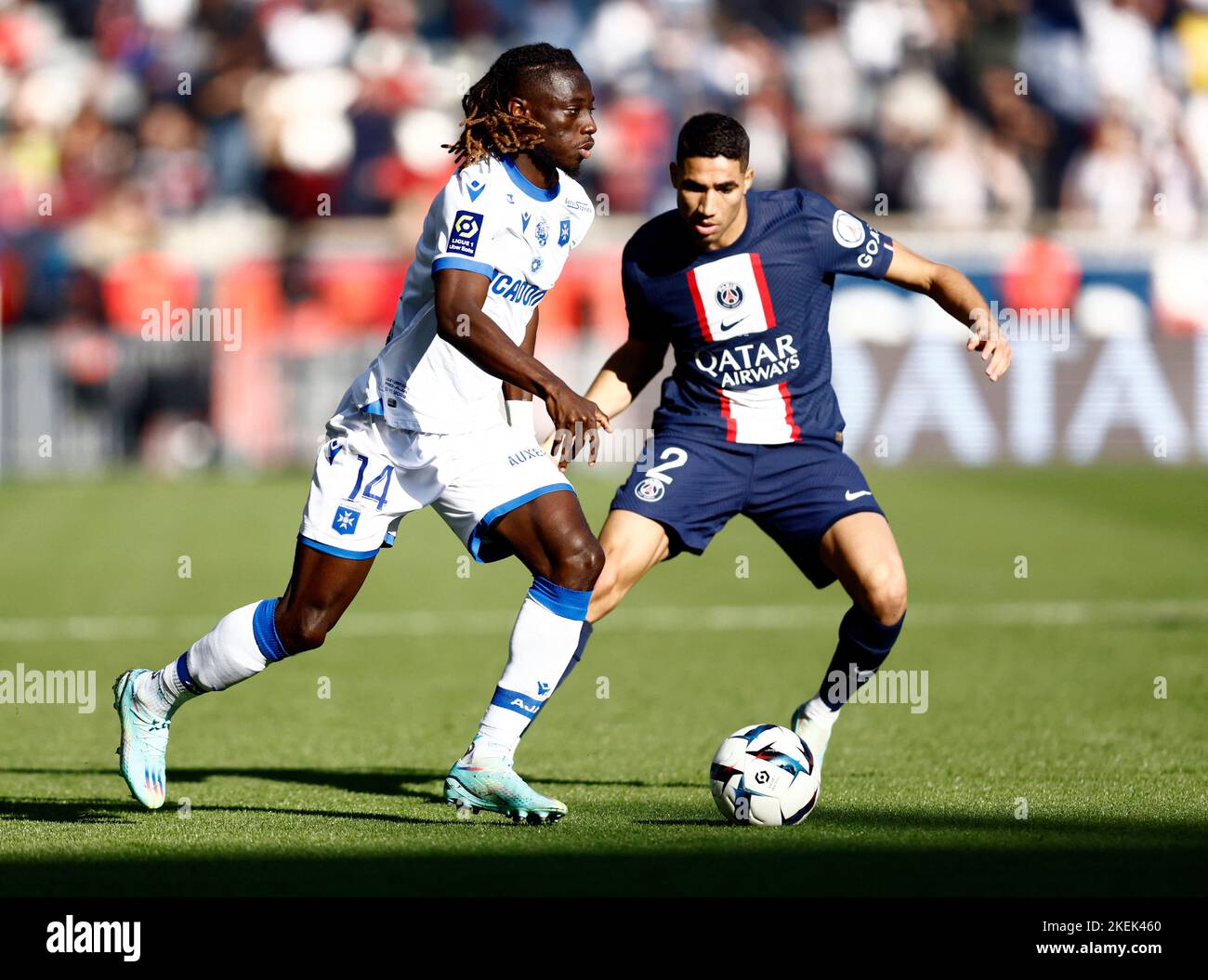 Gideon mensah auxerre hi-res stock photography and images - Alamy