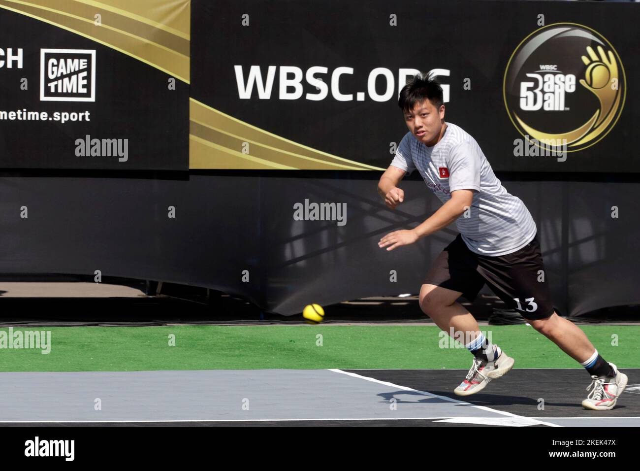 Non Exclusive: November 10, 2022, Mexico City, Mexico: Hong Kong player ...