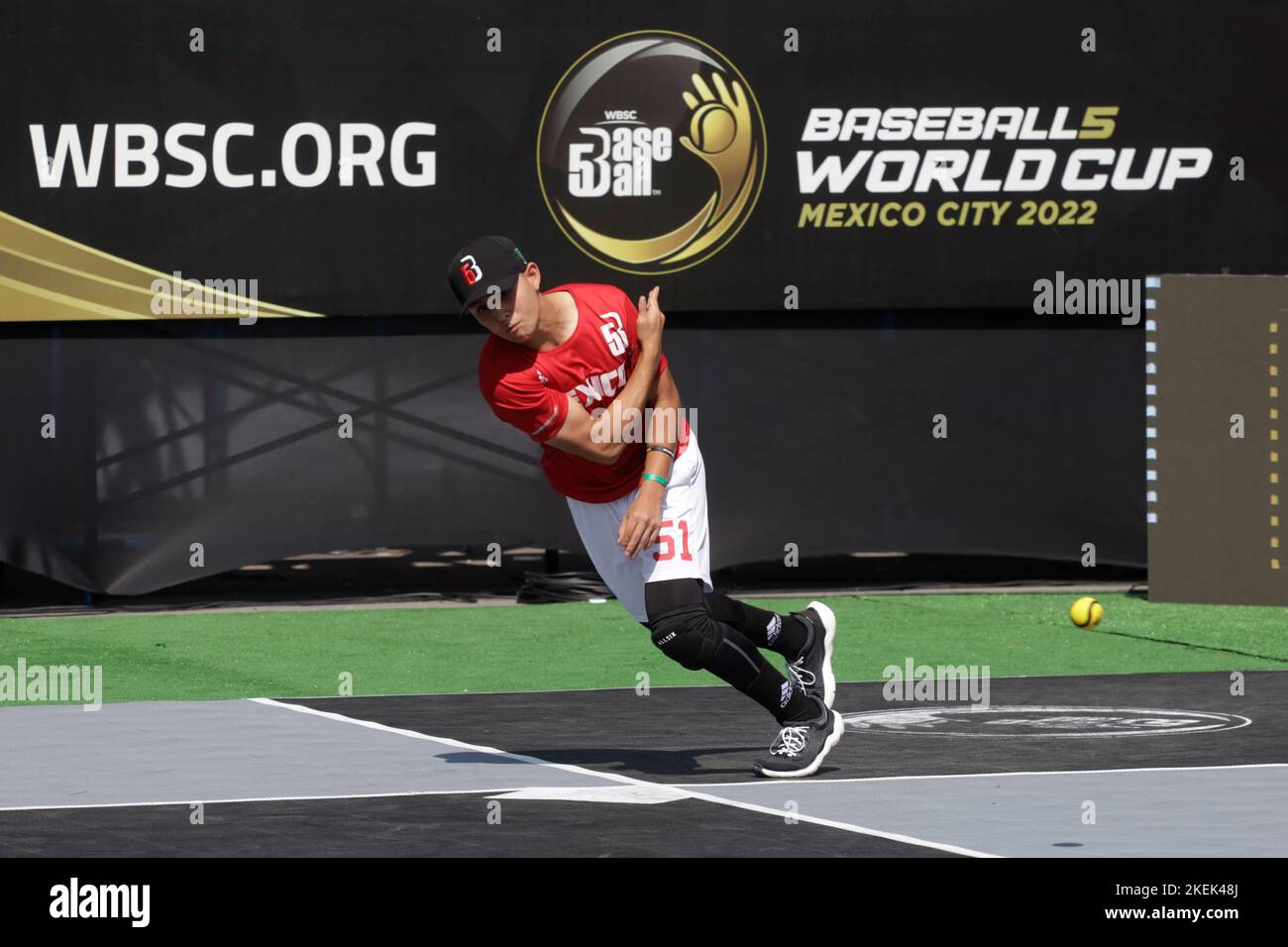 Non Exclusive: November 10, 2022, Mexico City, Mexico: Mexican player ...