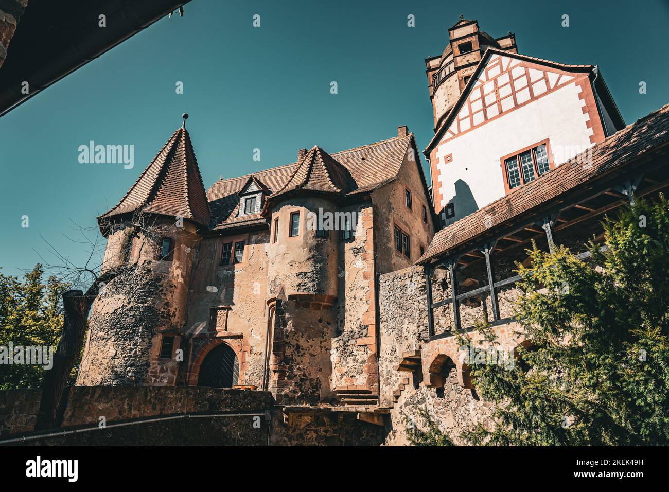 A beautiful shot of a Pernstejn Castle in Czechia Stock Photo - Alamy