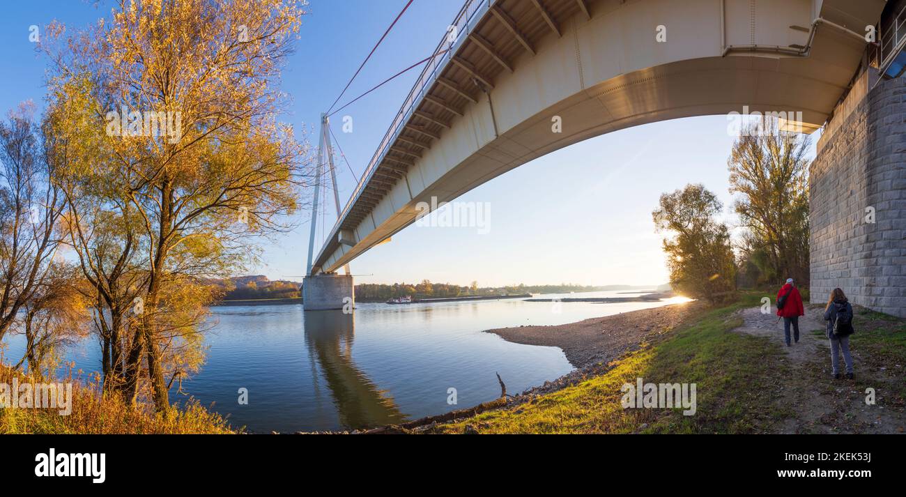 Nationalpark Donau-Auen, Danube-Auen National Park: road bridge Andreas ...