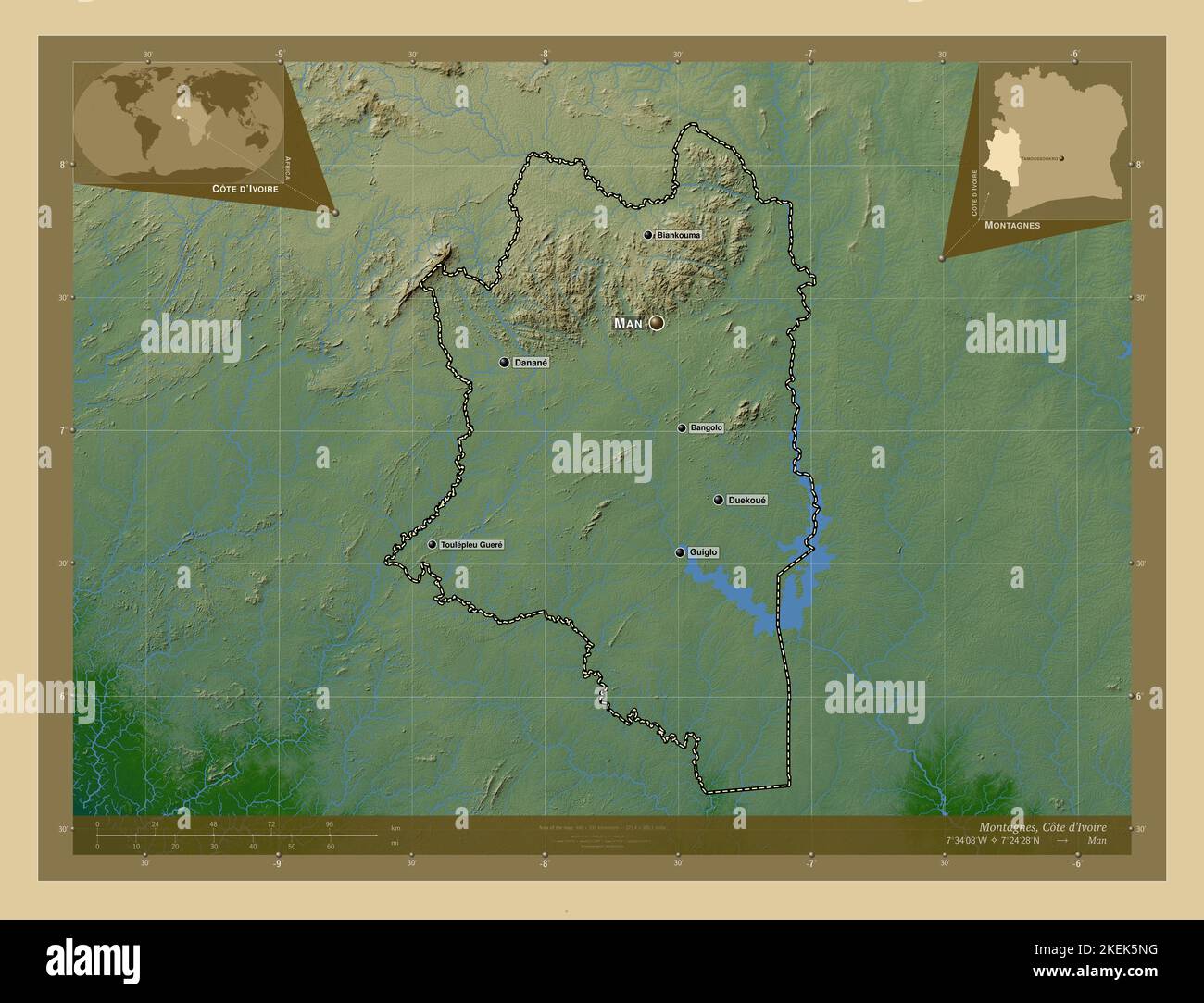 Cote Divoire Major Rivers Climate And Geography Of The Ivory Coast