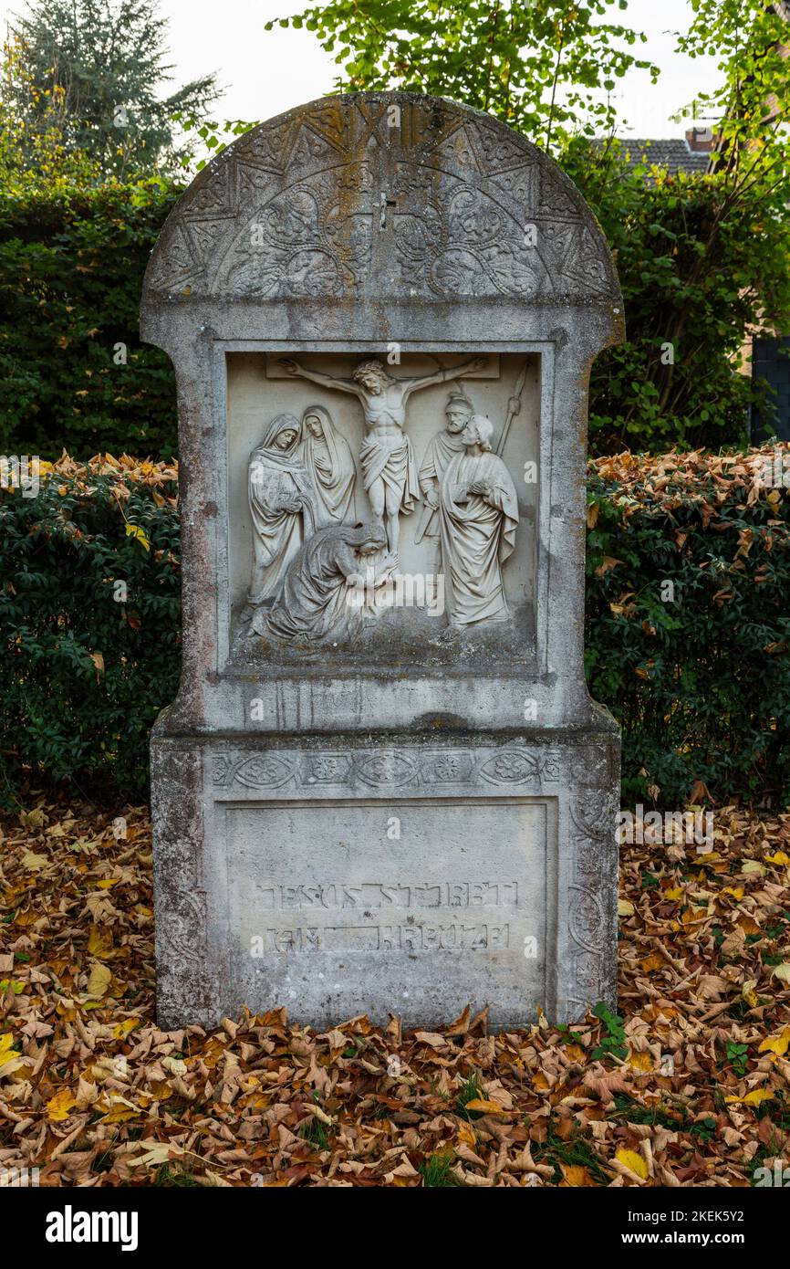 Germany, Gescher, Berkel, Hohe Mark Westmuensterland Nature Park ...