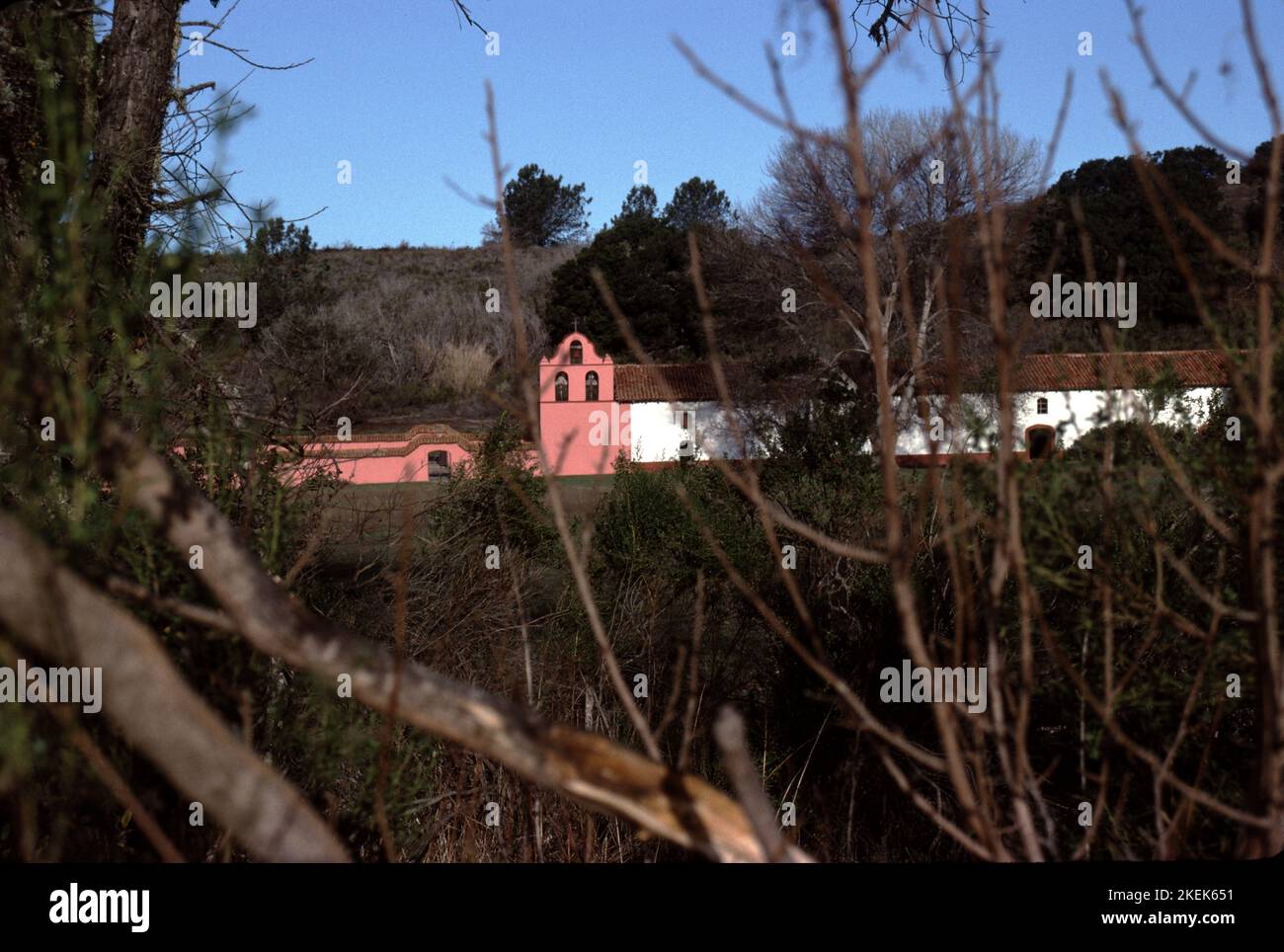 Lompoc, CA. U.S.A. 3/1992. Mission La Purísima Concepción. Founded 1787 ...