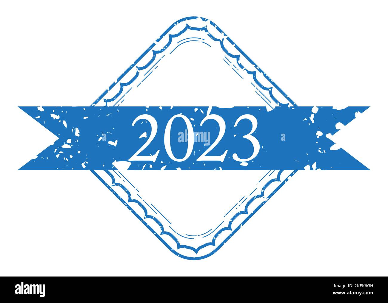 Simple vintage rubber stamp with number 2023 Stock Vector Image & Art ...