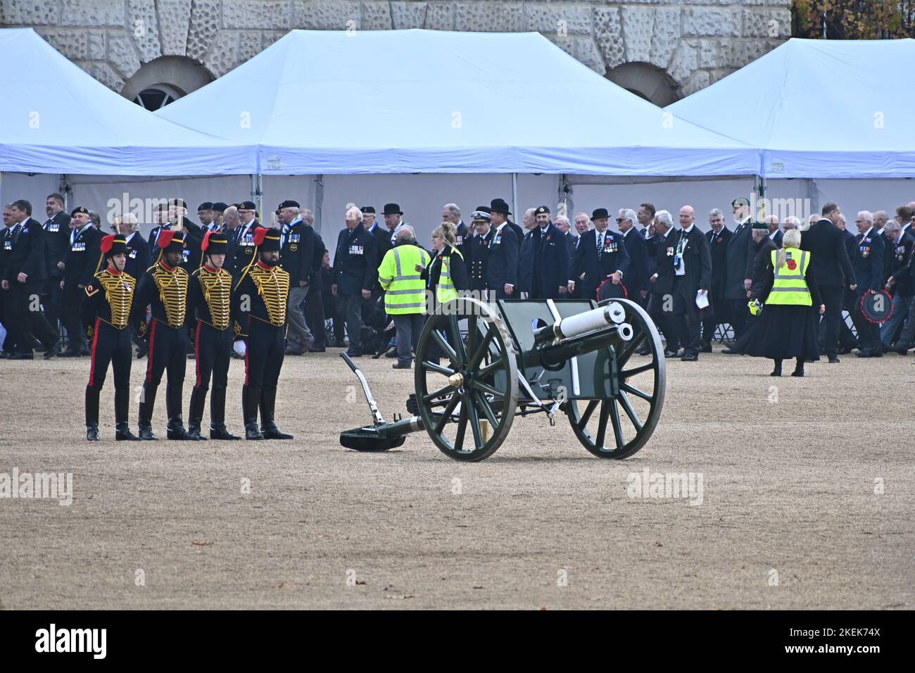 St James palace, London, UK. 13th November 2022. Royal Gun Salutes at ...
