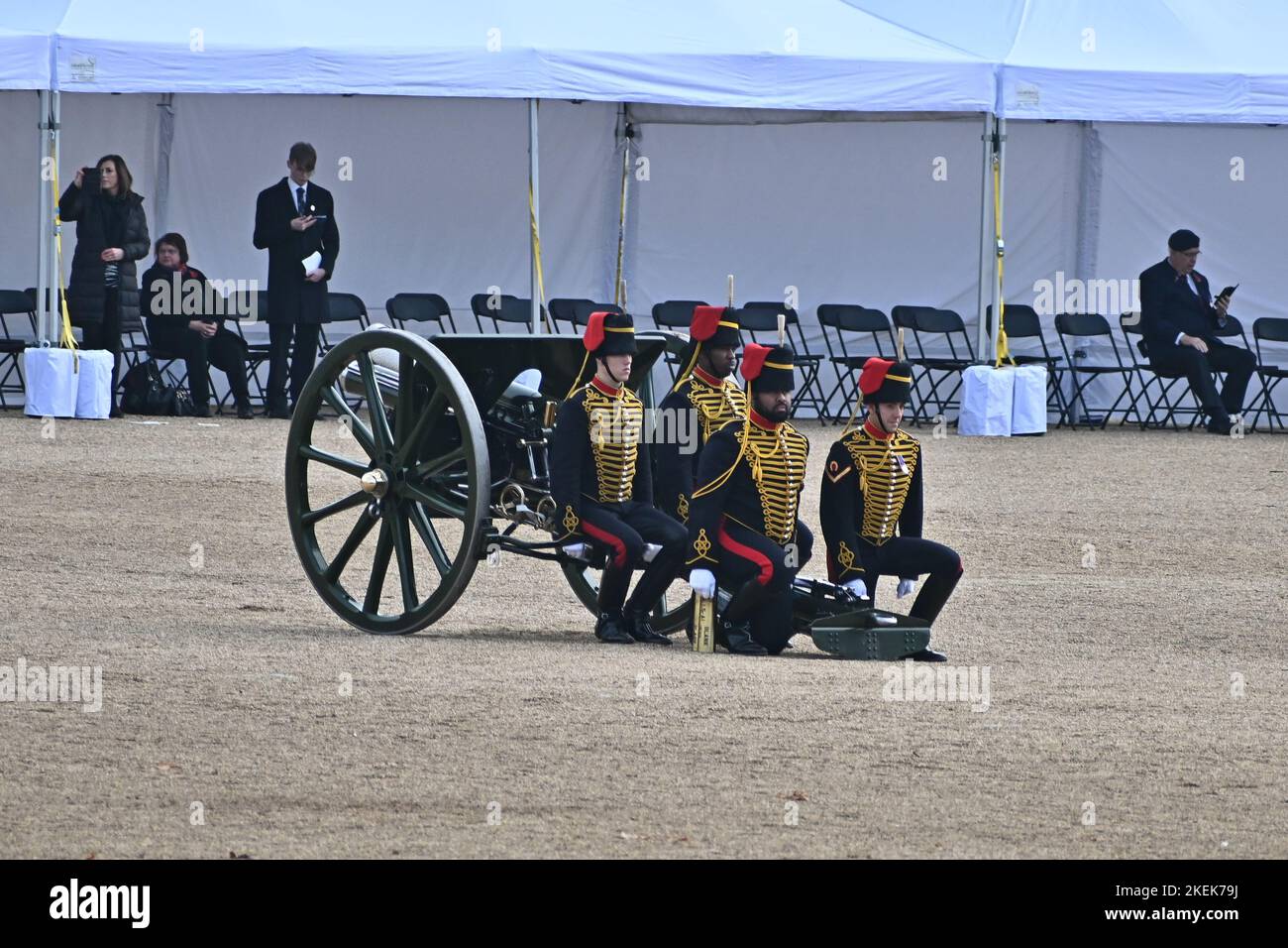 St James palace, London, UK. 13th November 2022. Royal Gun Salutes at ...