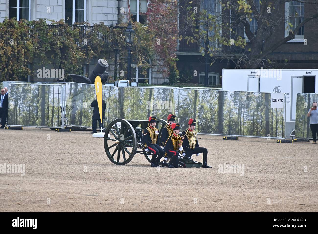 St James palace, London, UK. 13th November 2022. Royal Gun Salutes at ...