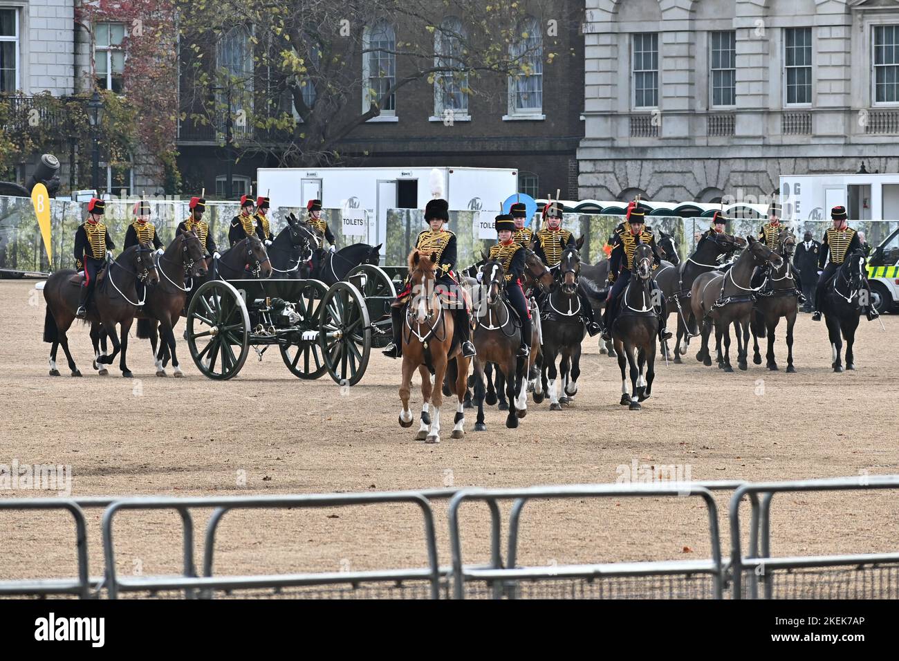 St James palace, London, UK. 13th November 2022. Royal Gun Salutes at ...