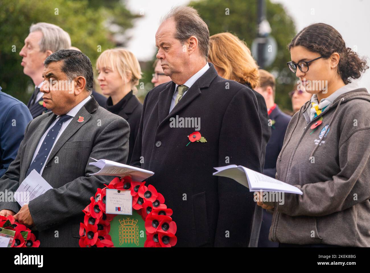 London UK. 13 November 2022. Stephen Hammond conservative MP (c) stands ...