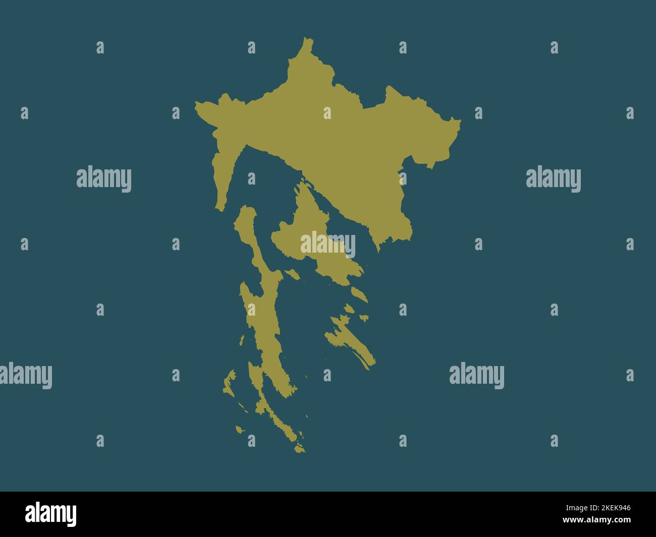 Primorsko goranska map hi-res stock photography and images - Alamy