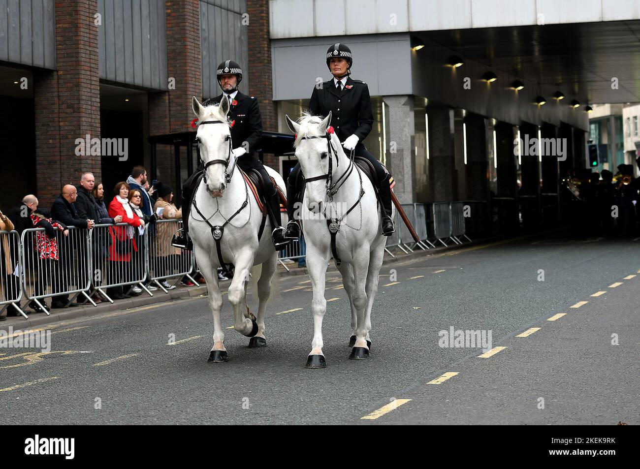 Newcastle, UK. 13th Nov, 2022. 13/11/2022 Remembrance Sunday Parade ...