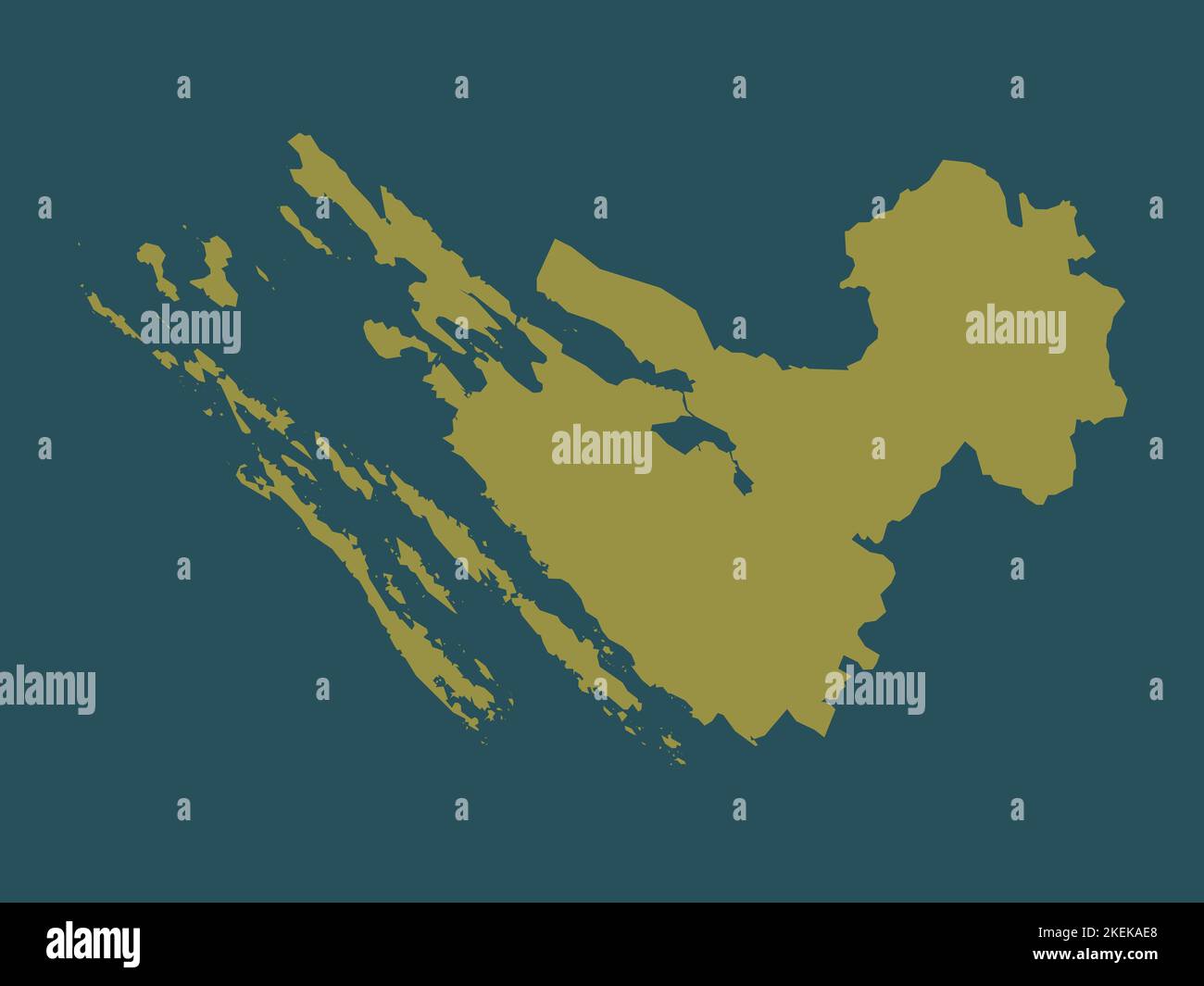 Zadarska outline hi-res stock photography and images - Alamy