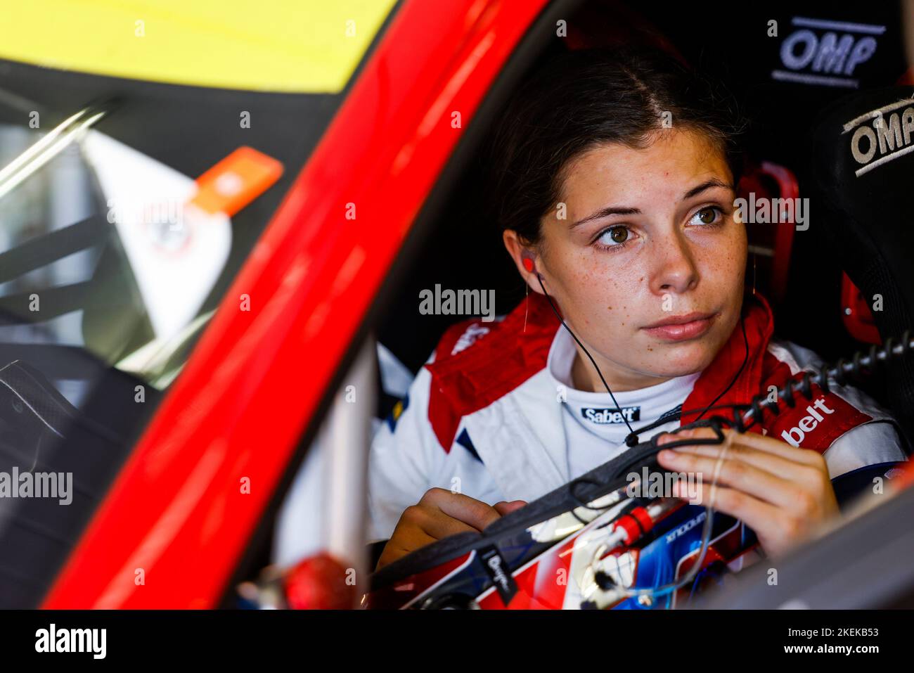 WADOUX Lilou (fra), AF Corse, Ferrari 488 GTE Evo, portrait during the ...