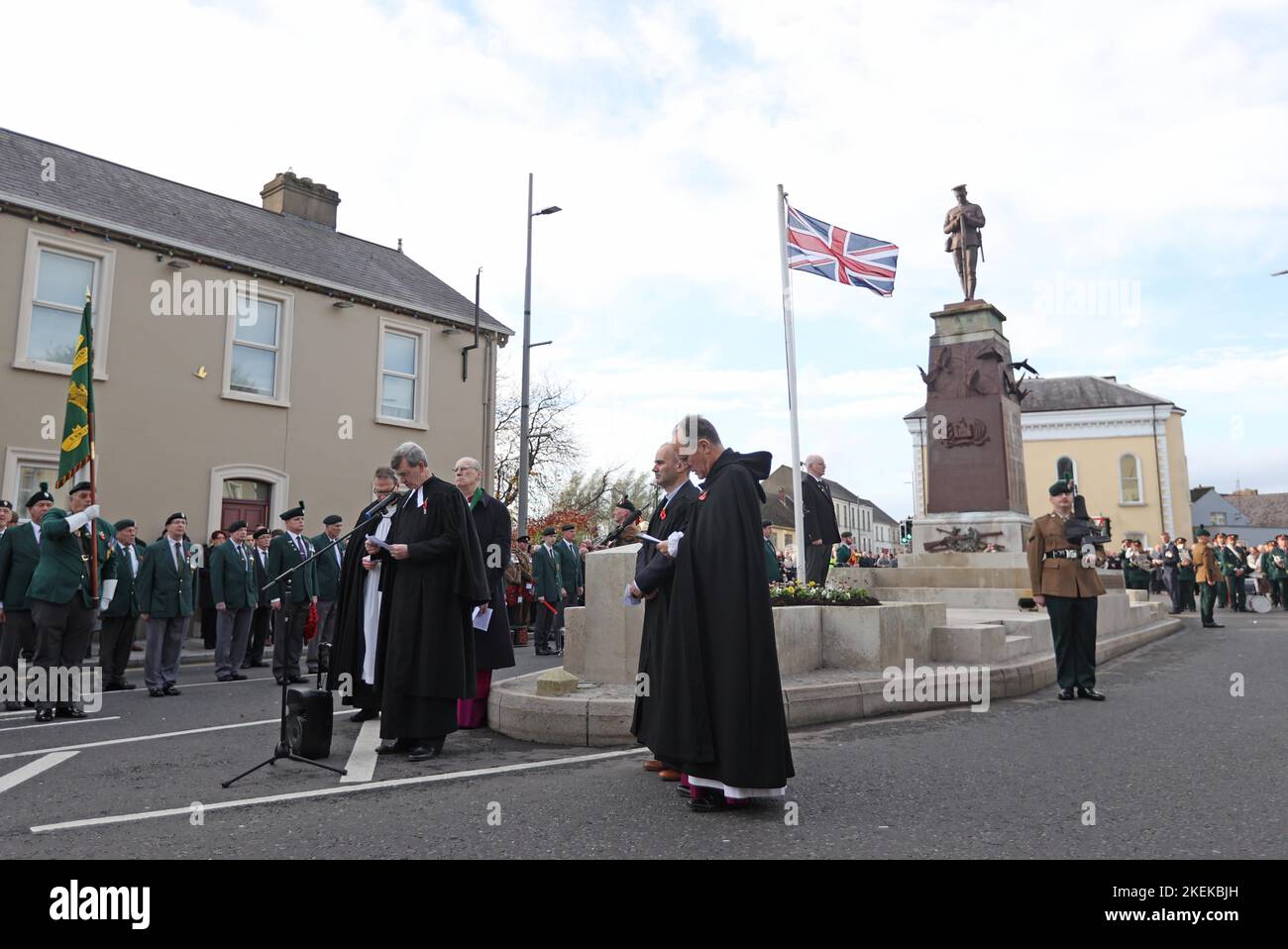 Rev David Cupples, minister of Enniskillen Presbyterian Church rgiving ...