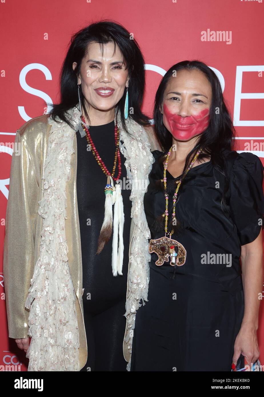 Beverly Hills, Ca. 12th Nov, 2022. Joanelle Romero, Irene Bedard at the ...