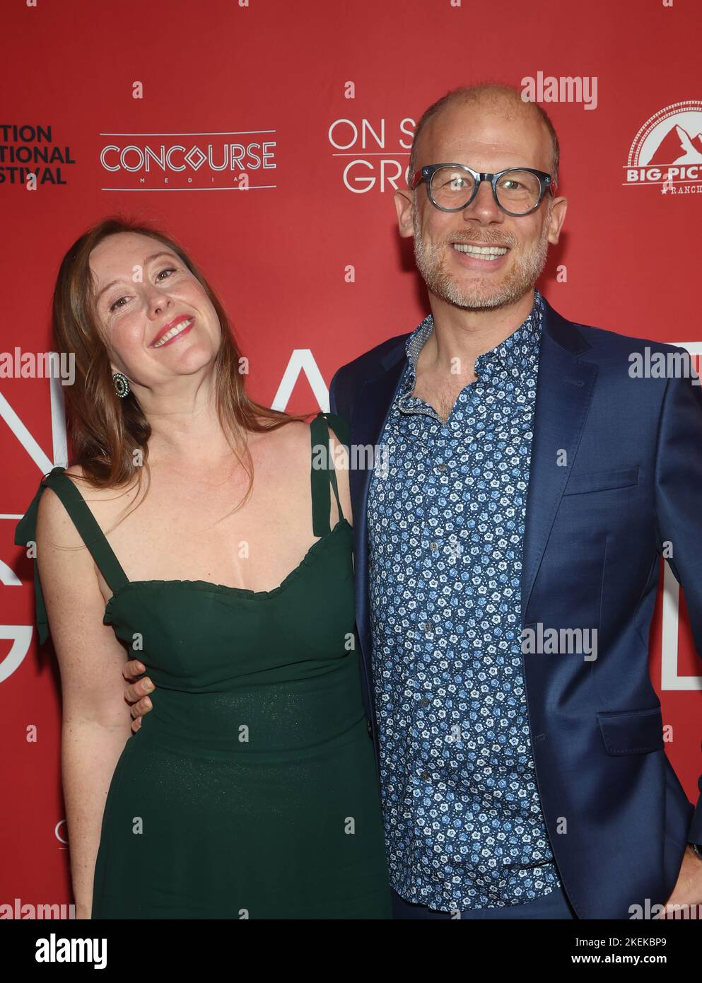 Beverly Hills, Ca. 12th Nov, 2022. Josh Tickell, Rebecca Harrell Tickel ...