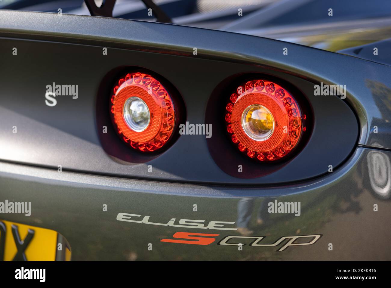 Lotus Elise S Cup rear lights Stock Photo - Alamy