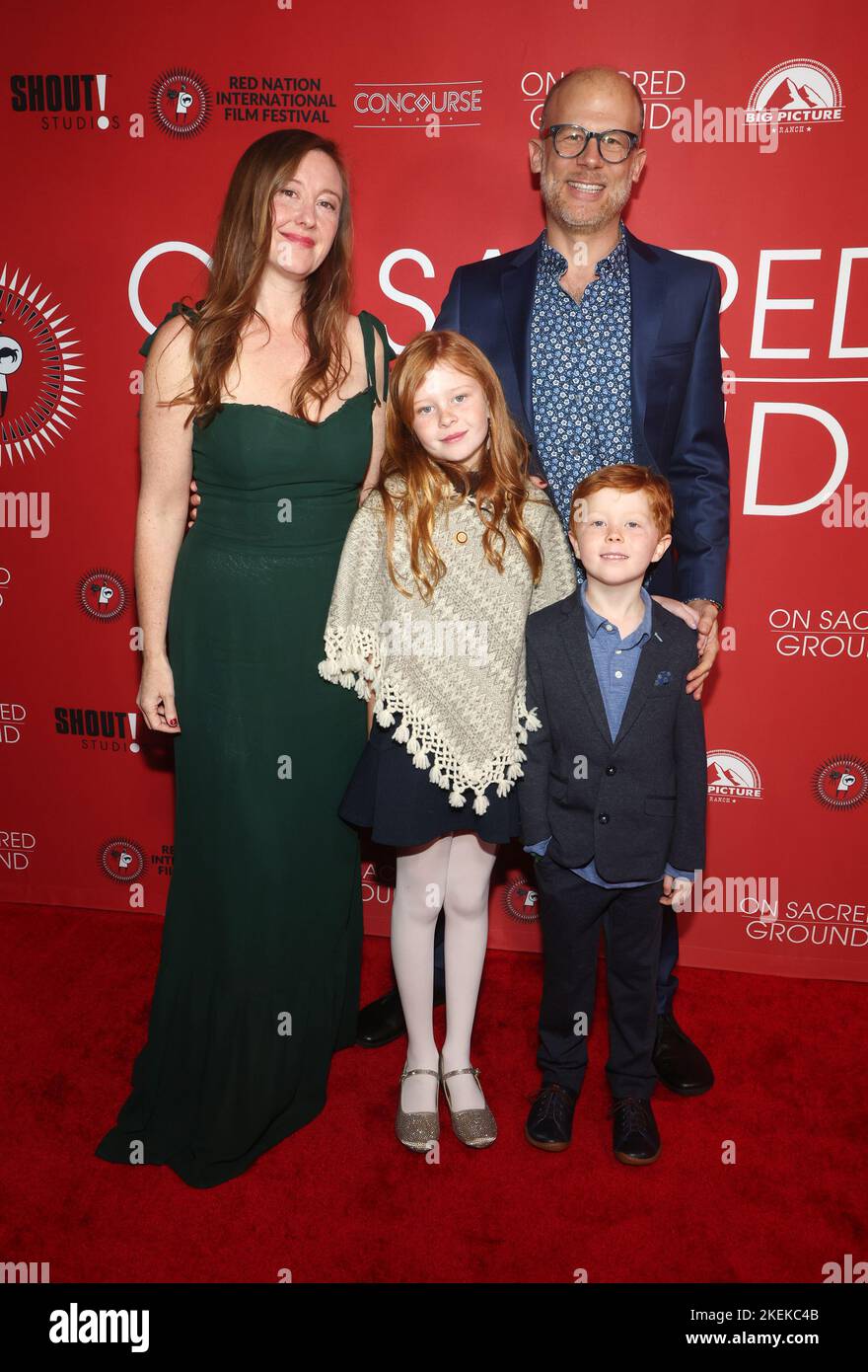 Beverly Hills, Ca. 12th Nov, 2022. Josh Tickell, Rebecca Harrell Tickel ...