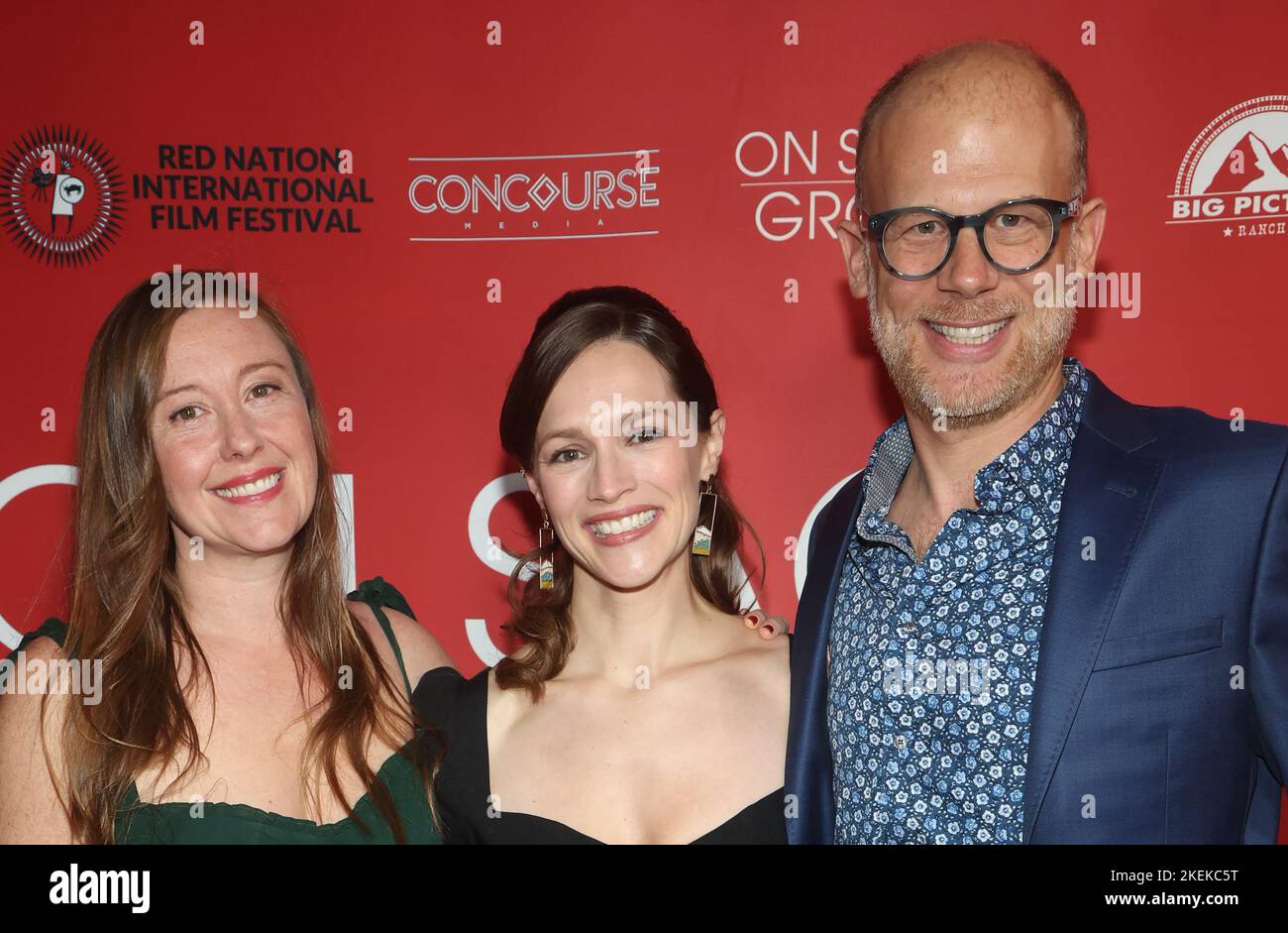 BEVERLY HILLS, CA - NOVEMBER 12: Rebecca Harrell, Kerry Knuppe, Josh ...