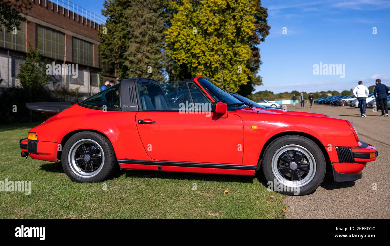 1981 Porsche 911 SC Targa ‘JUL 50W’ on display at the Poster Cars ...