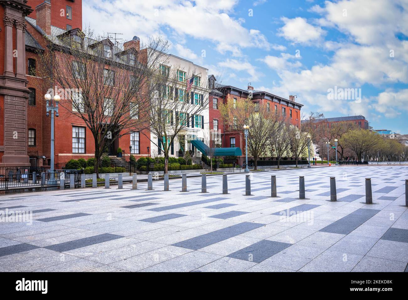 Pennsylvania Avenue historic architecture view, Washington DC, capital ...