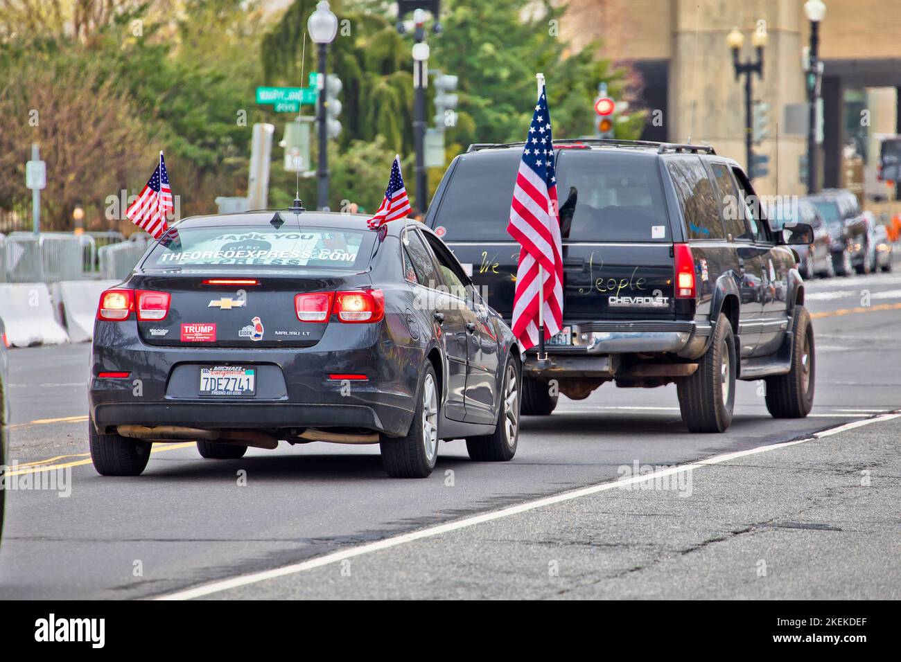Washington DC, USA March 24 2022: Donald Trump 2024 presidential ...