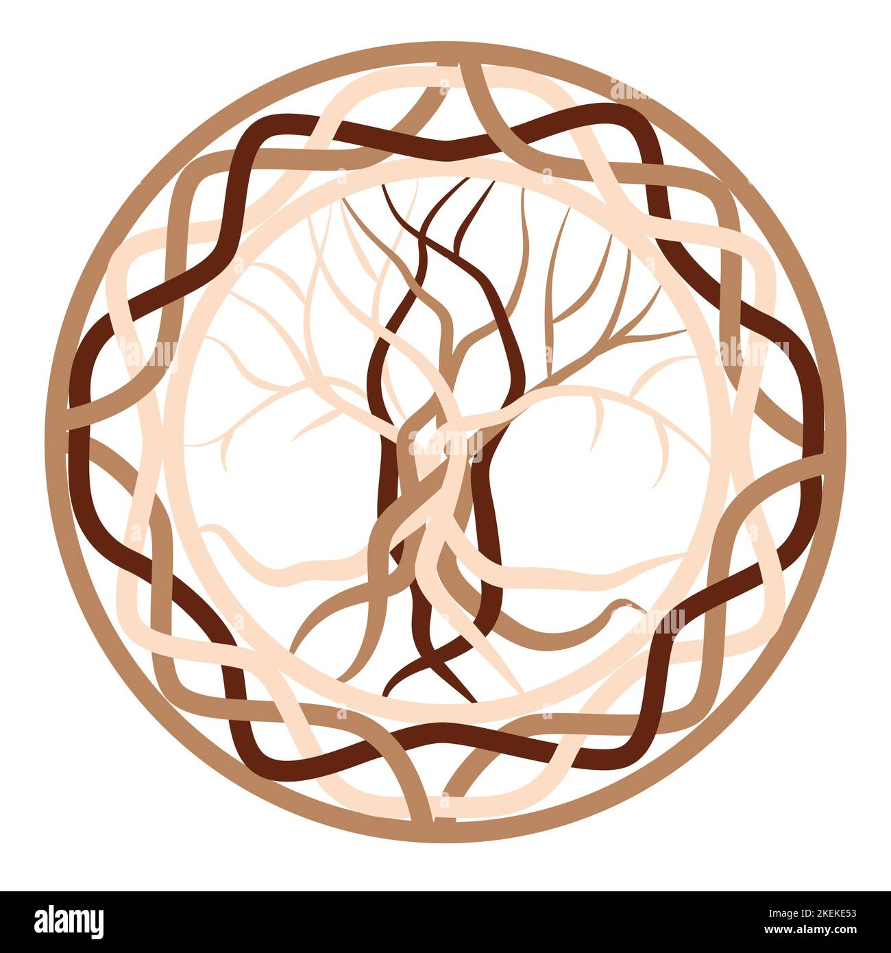 Celtic Tree Of Life Silhouette