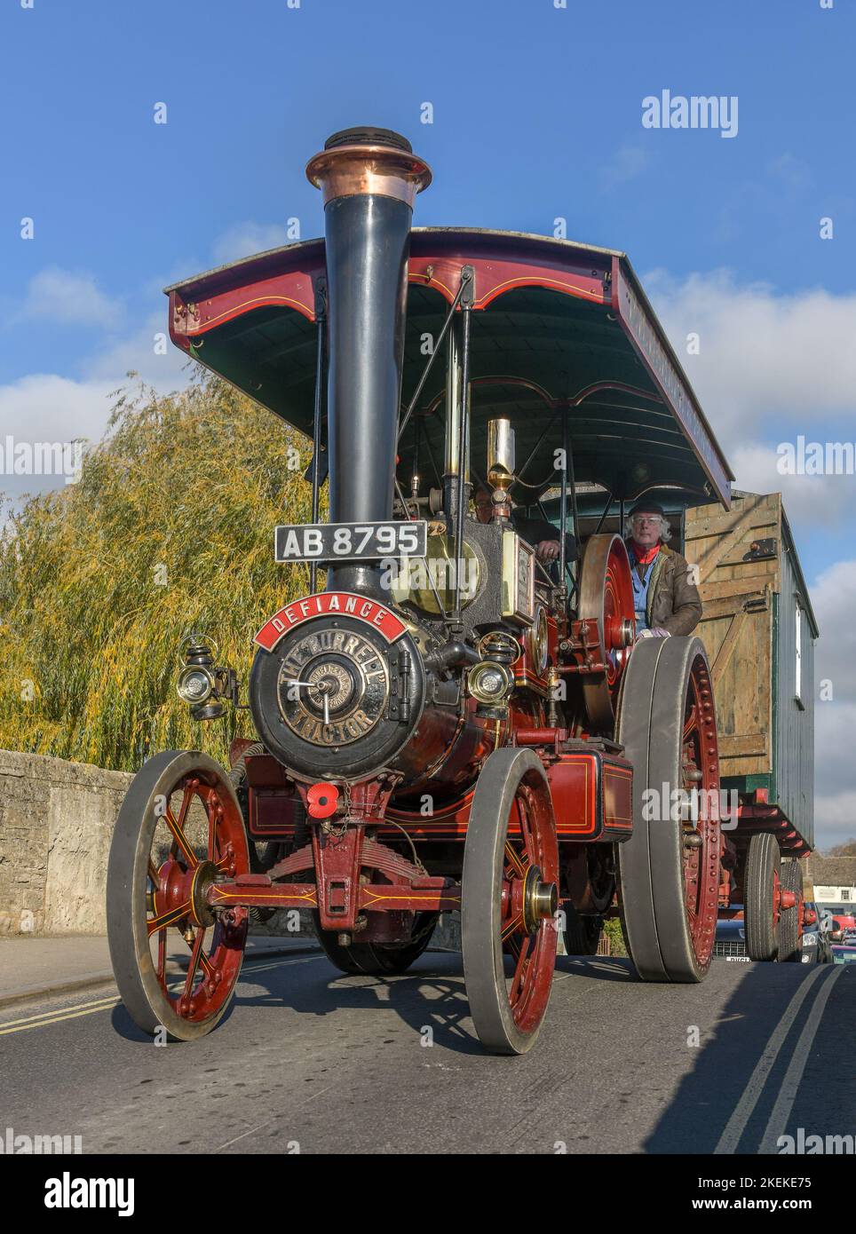 The burrell traction engine hi-res stock photography and images - Alamy