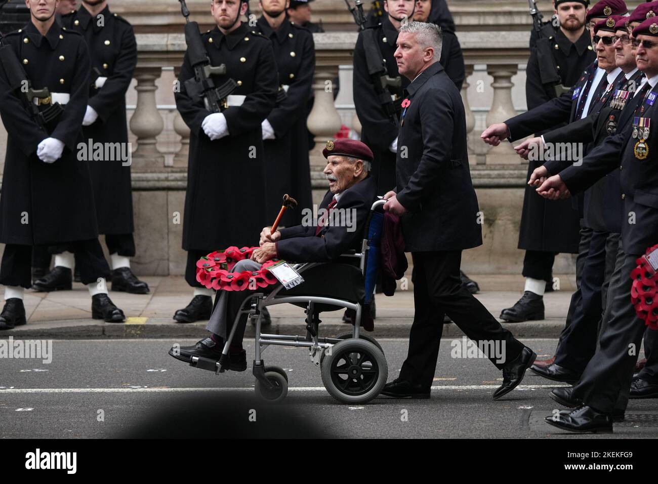 Remembrance cenotaph london 2022 march hi-res stock photography and ...