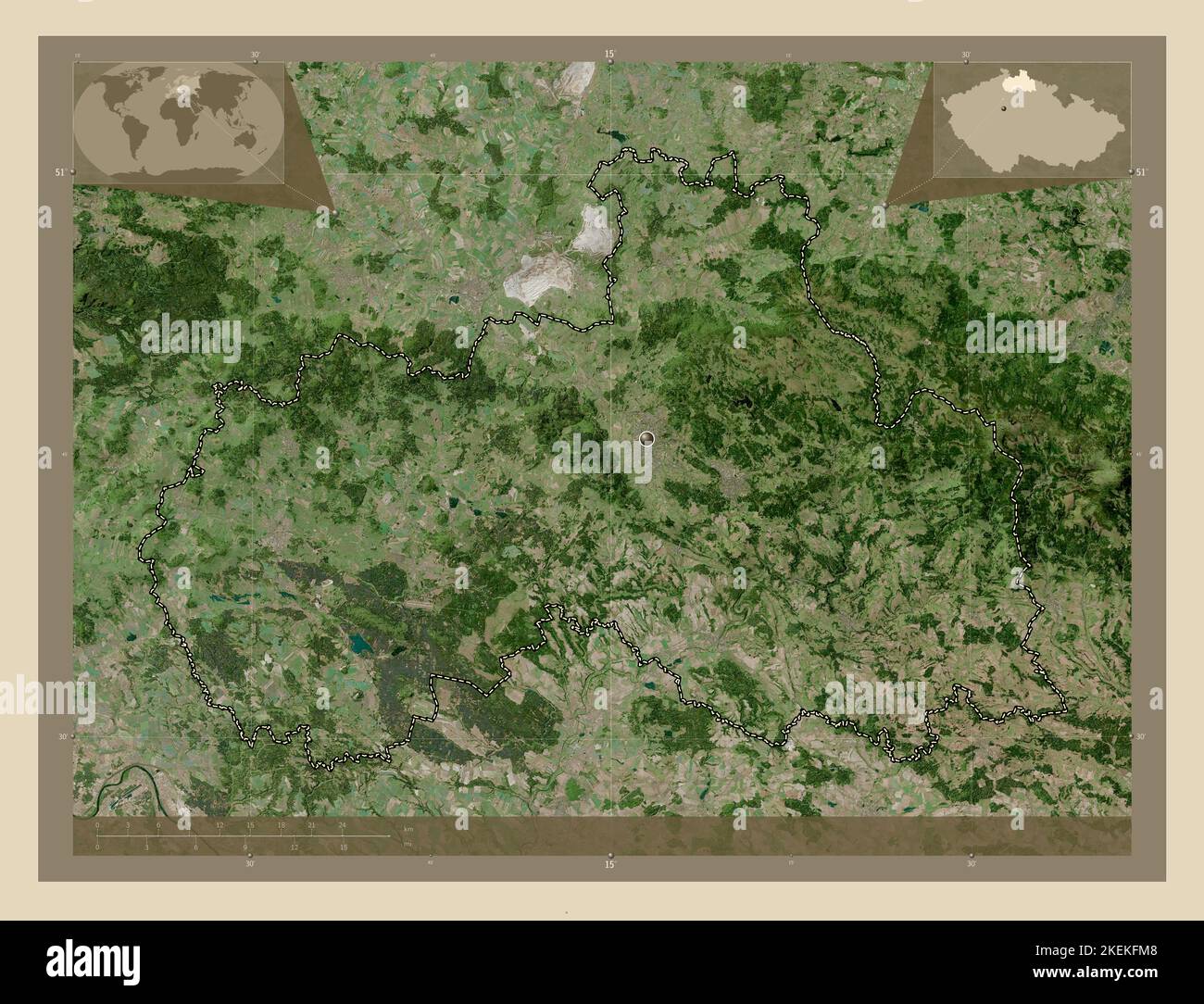 Liberec map hi-res stock photography and images - Alamy