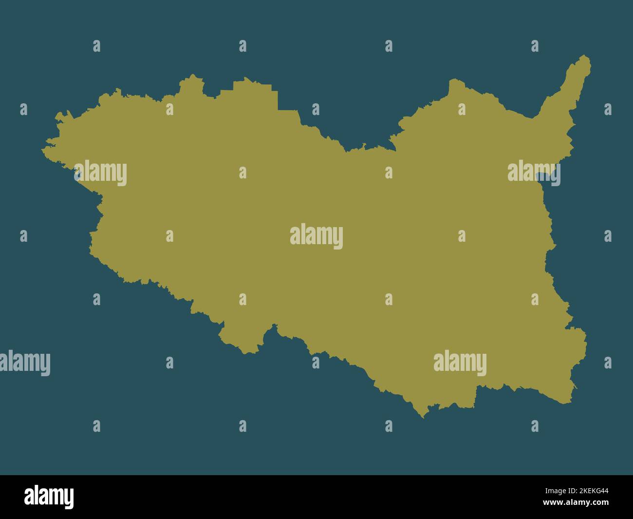 Pardubicky outline map hi-res stock photography and images - Alamy